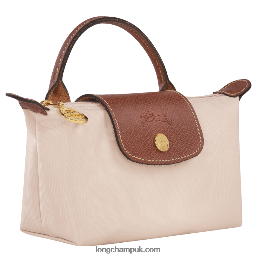 Le Pliage Original Pouch with handle Women Longchamp 8RTH80667 Paper ...