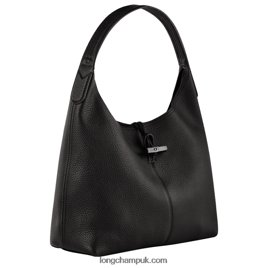 Roseau Essential Hobo bag L Women Longchamp 8RTH80357 Black [8RTH80357 ...